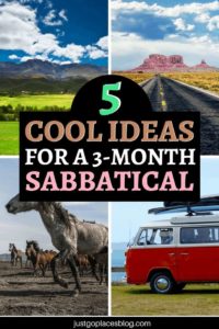 three month sabbatical ideas | sabbatical leave UK | family sabbatical