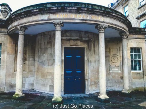 The Thermae Bath Spa in Bath UK, thermal baths in England
