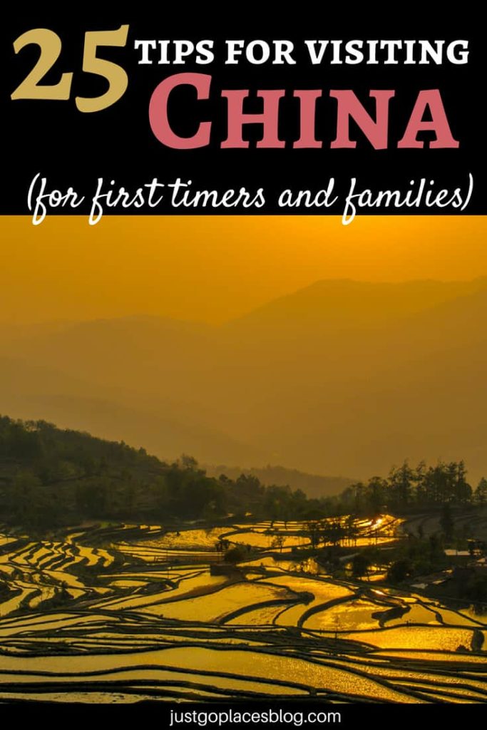 Visiting China for the first time on a family holiday to China